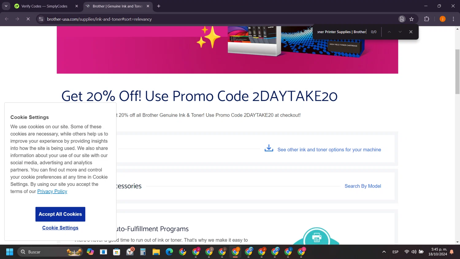 Brother Coupon Codes - 10% Off | November 2024