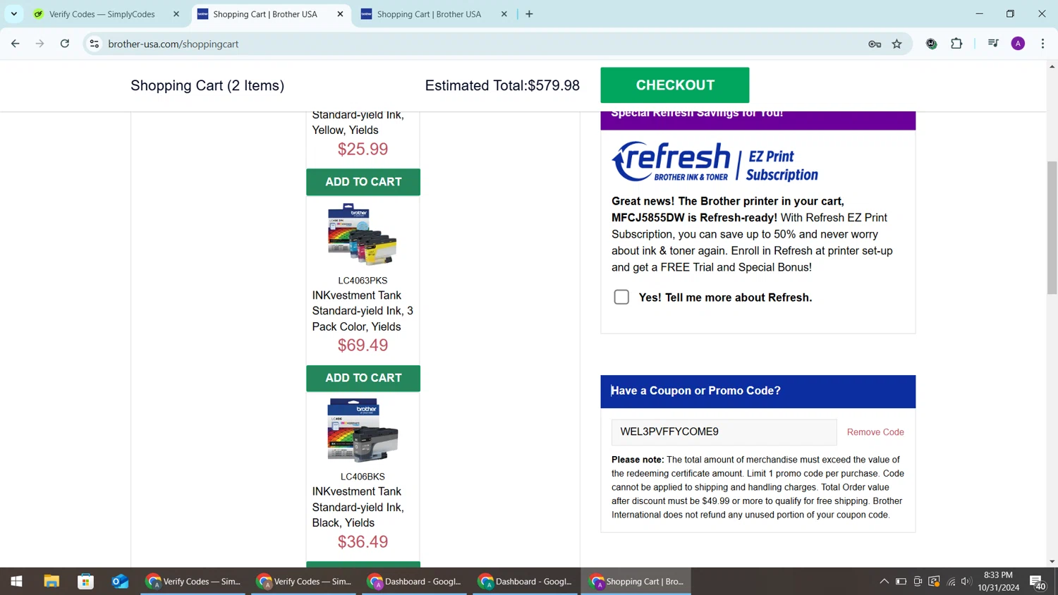 Brother Coupon Codes - 10% Off | December 2024