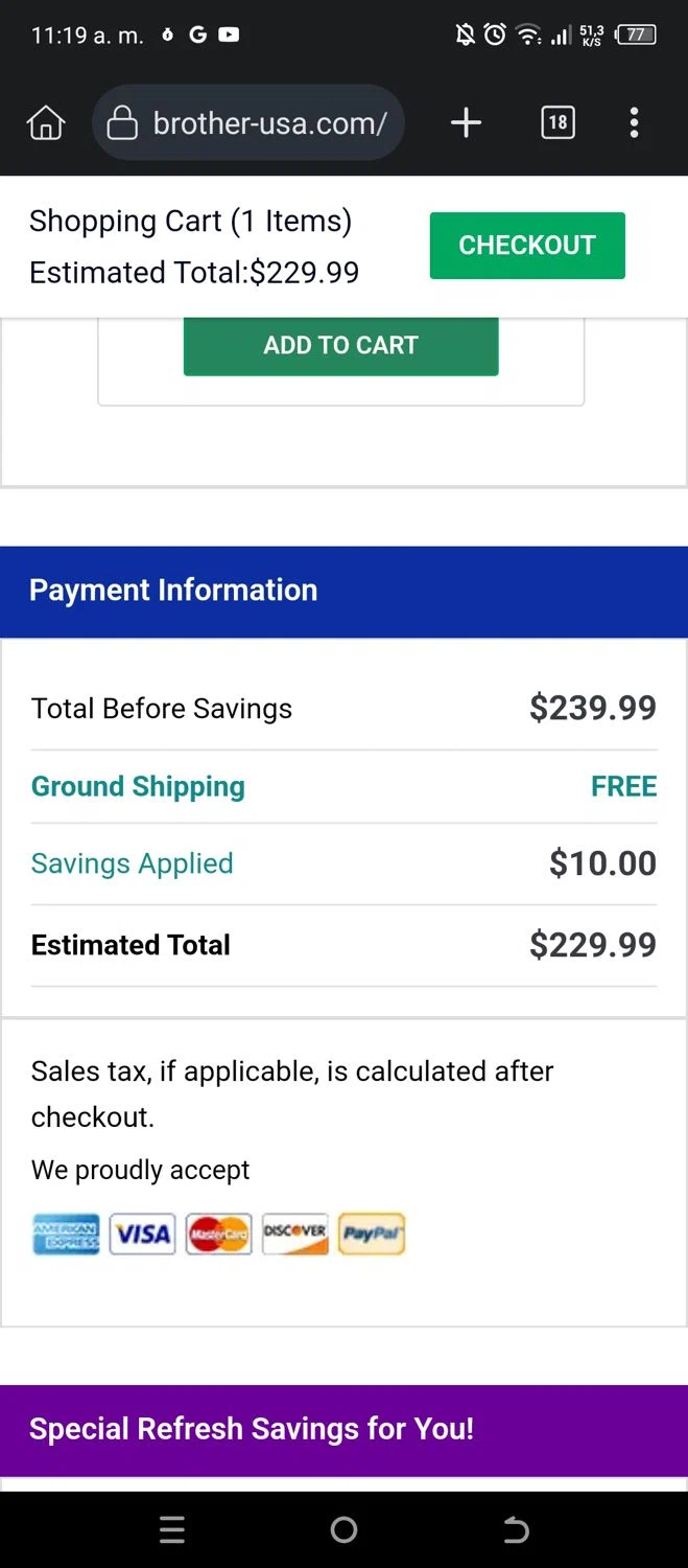 Brother Coupon Codes - $10 Off Promo Codes in August 2024 | SimplyCodes