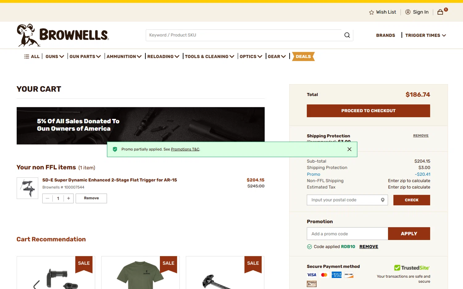 Brownells Promo Codes (31 Verified) - 10% Off Oct 2025