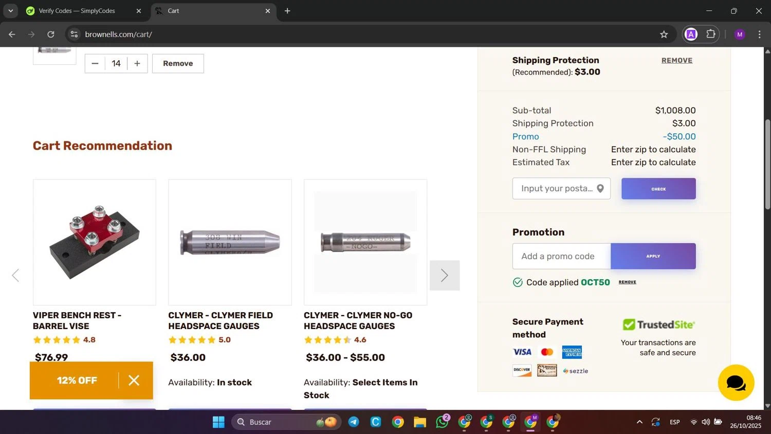 Brownells Promo Codes - $50 Off (33 Verified) Nov 2025