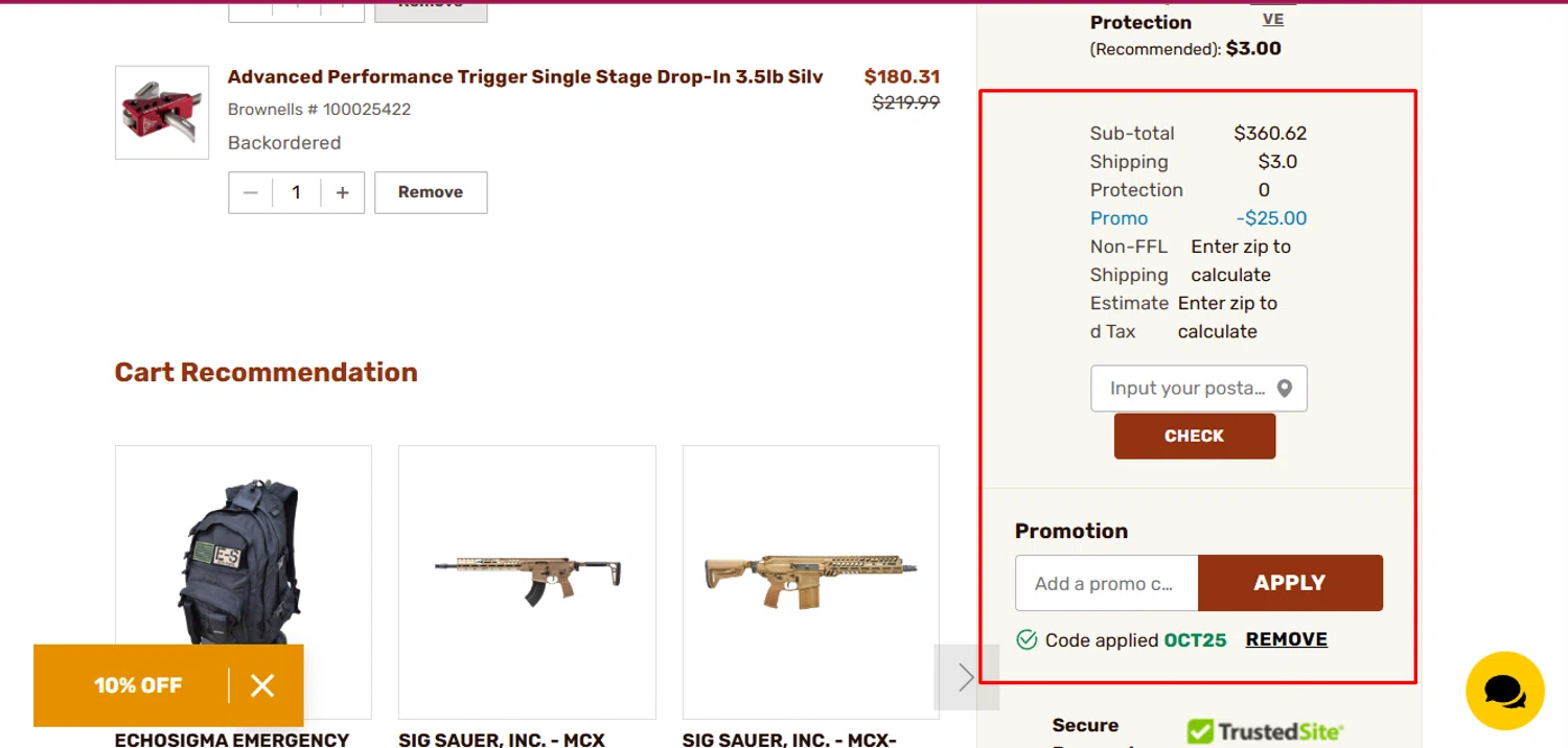 Brownells Promo Codes (33 Verified) - $50 Off Nov 2025