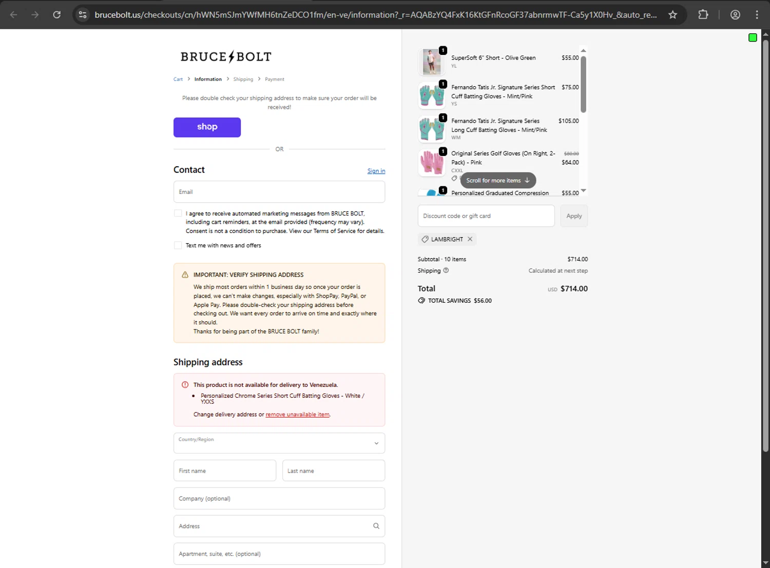 BRUCE BOLT Promo Codes - 10% Off (40 Verified) Dec 2025