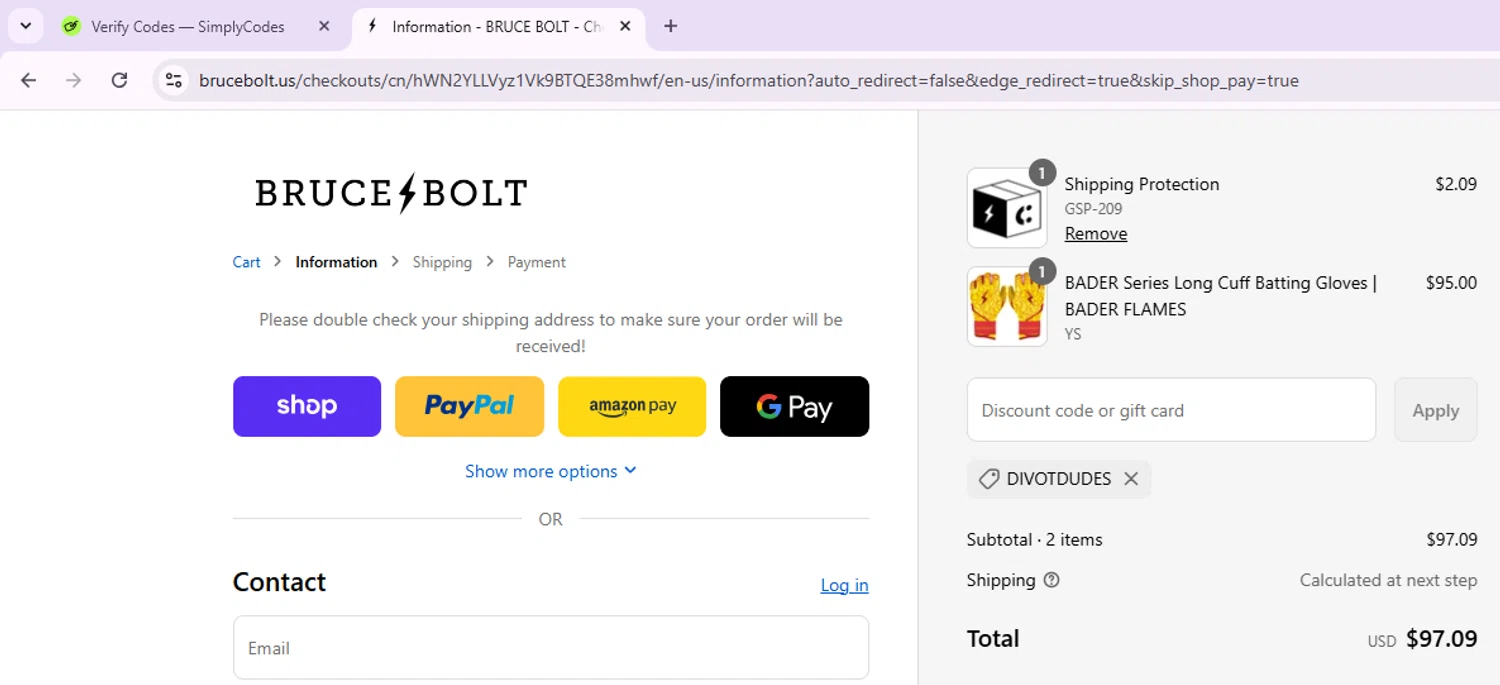 BRUCE BOLT Promo Codes (53 Verified) - 15% Off Oct 2025