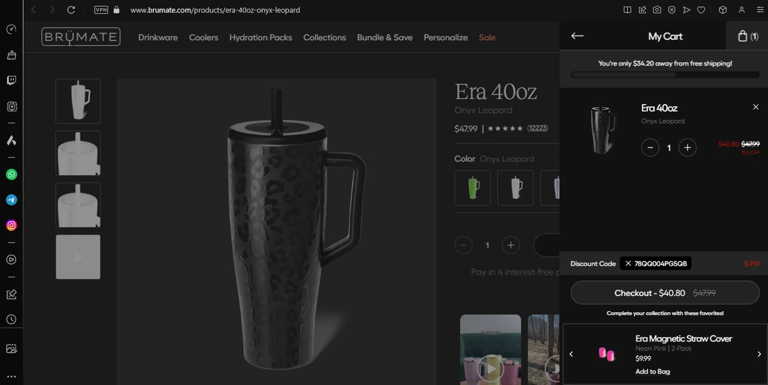 BruMate Discount Codes - 15% Off Coupon Codes in August 2024 | SimplyCodes