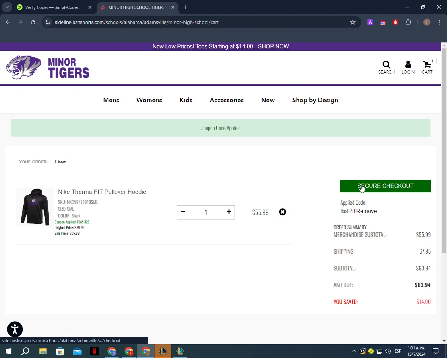 BSN Sports Promo Codes - $10 off Coupon Codes in August 2024 | SimplyCodes