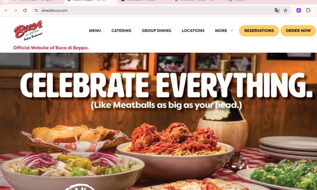 Buca Di Beppo Coupon Codes (2 Verified) - 20% Off Mar 2025