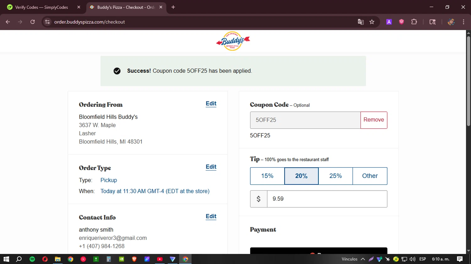 Buddy's Pizza Promo Codes - $30 Off (5 Verified) Jan 2026