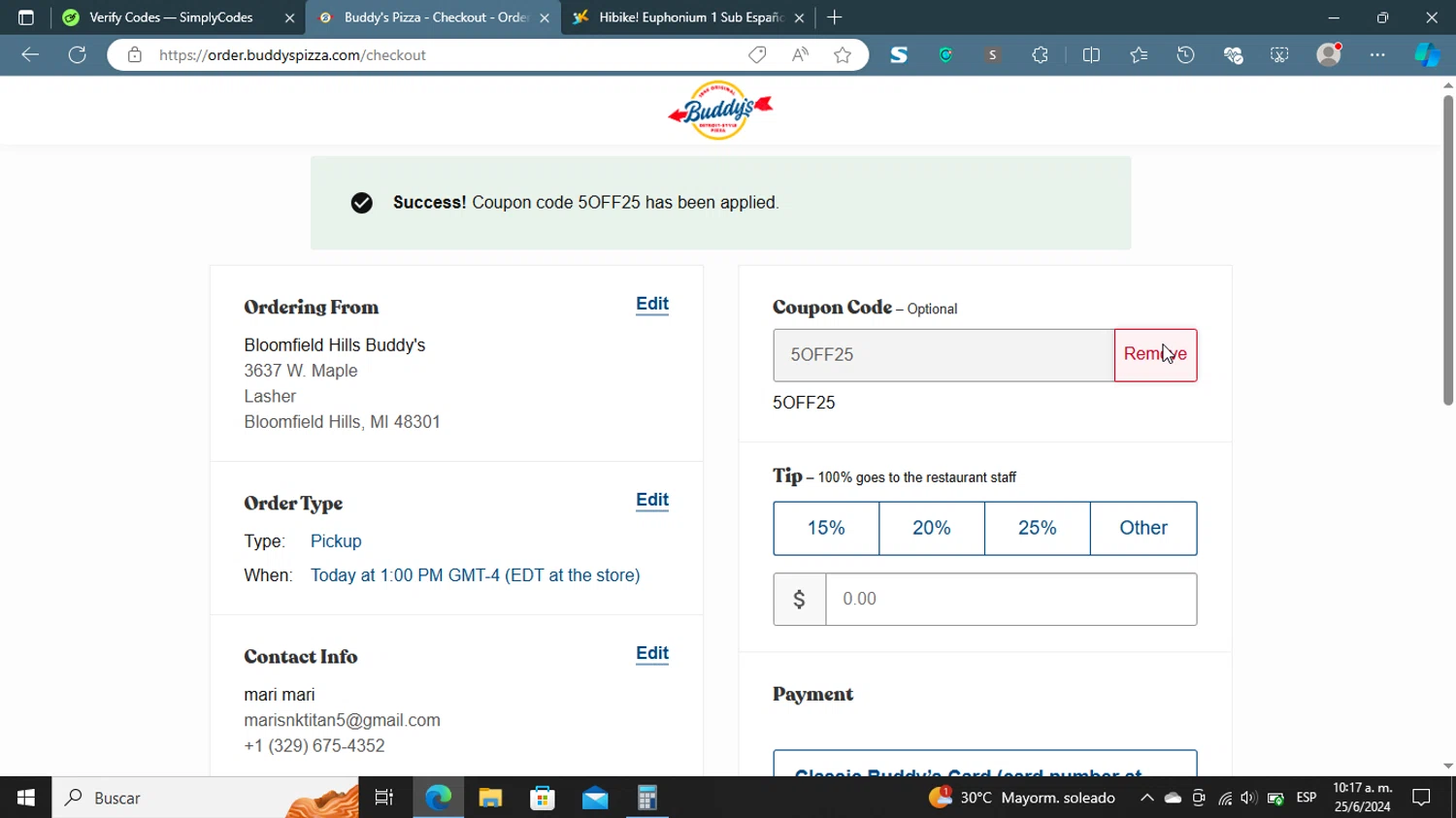 Buddy's Pizza Promo Codes – 10% Off | June 2024