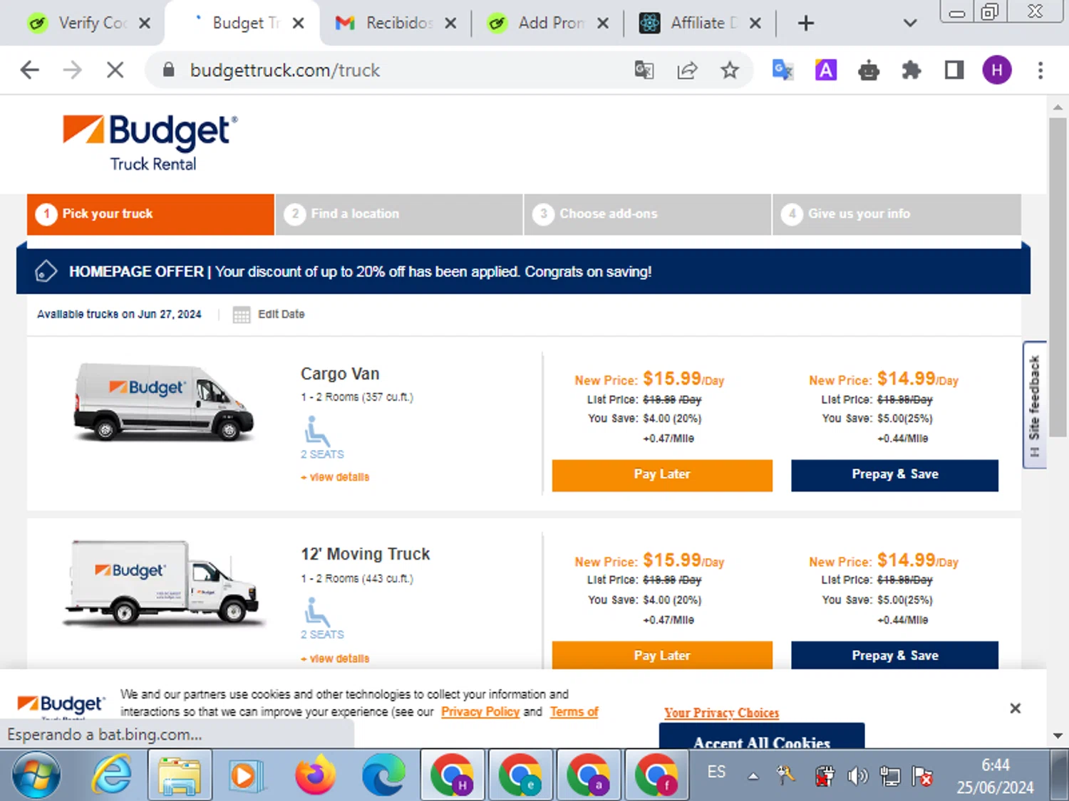 Budget Truck Rental Promo Codes – 20% Off | July 2024