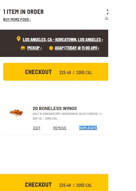 Buffalo Wild Wings Coupon Codes (2 Verified) - BOGO Jan 2025
