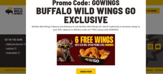 Buffalo Wild Wings Promo Codes - 50% Off Coupons Sep 2025