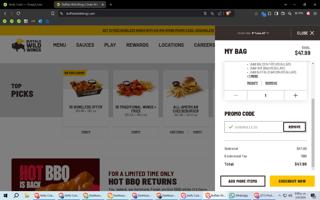 Buffalo Wild Wings Promo Codes - 50% Off Coupons Oct 2025
