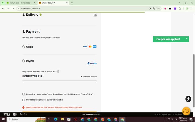 Buff Promo Codes (1 Verified) - 15% Off Sitewide Apr 2025