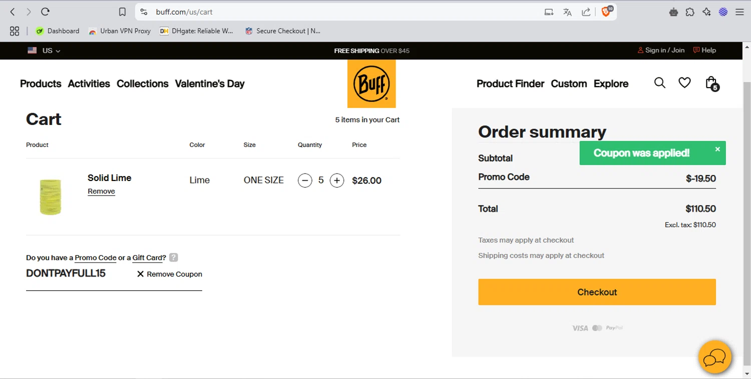 Buff Promo Codes (4 Verified) - 15% Off Sitewide Feb 2025