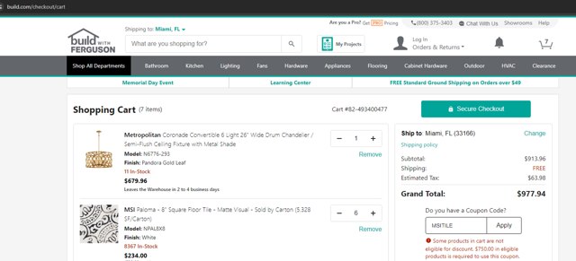 Build with Ferguson Promo Codes - 10% Off Coupons Aug 2025
