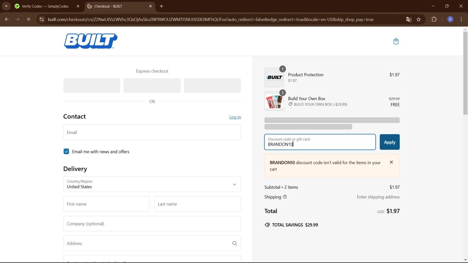 Built Promo Codes - 20% Off (105 Verified) Dec 2025