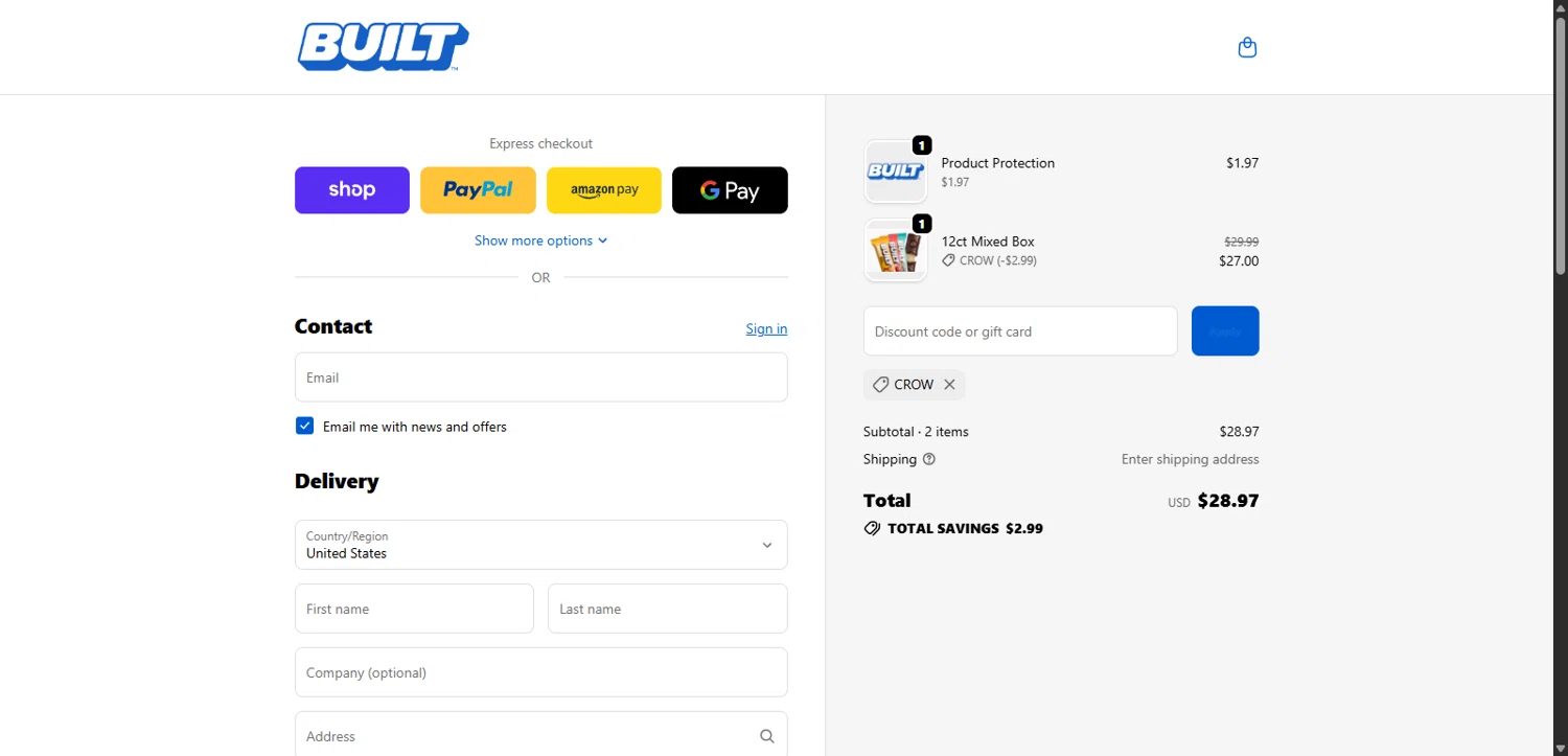 Built Promo Codes - 20% Off (105 Verified) Dec 2025