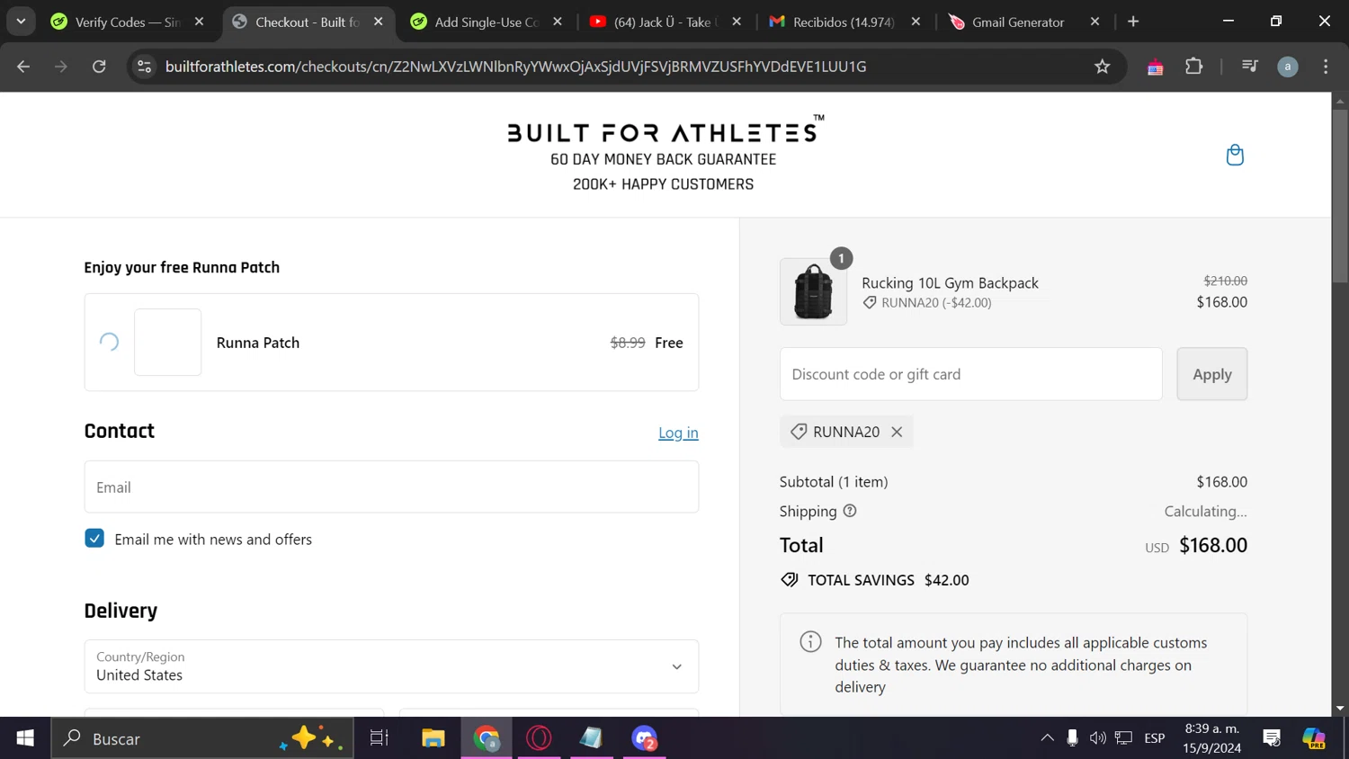 Built for Athletes Discount Codes - $220 Off | November 2024