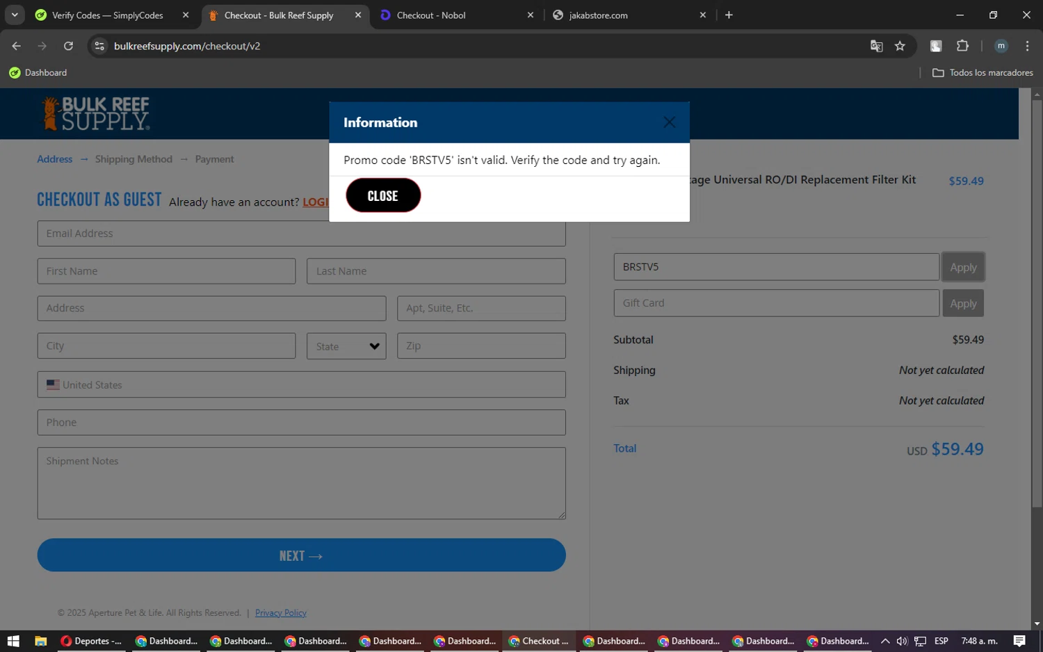 Bulk Reef Supply Promo Codes - 50% Off | January 2025