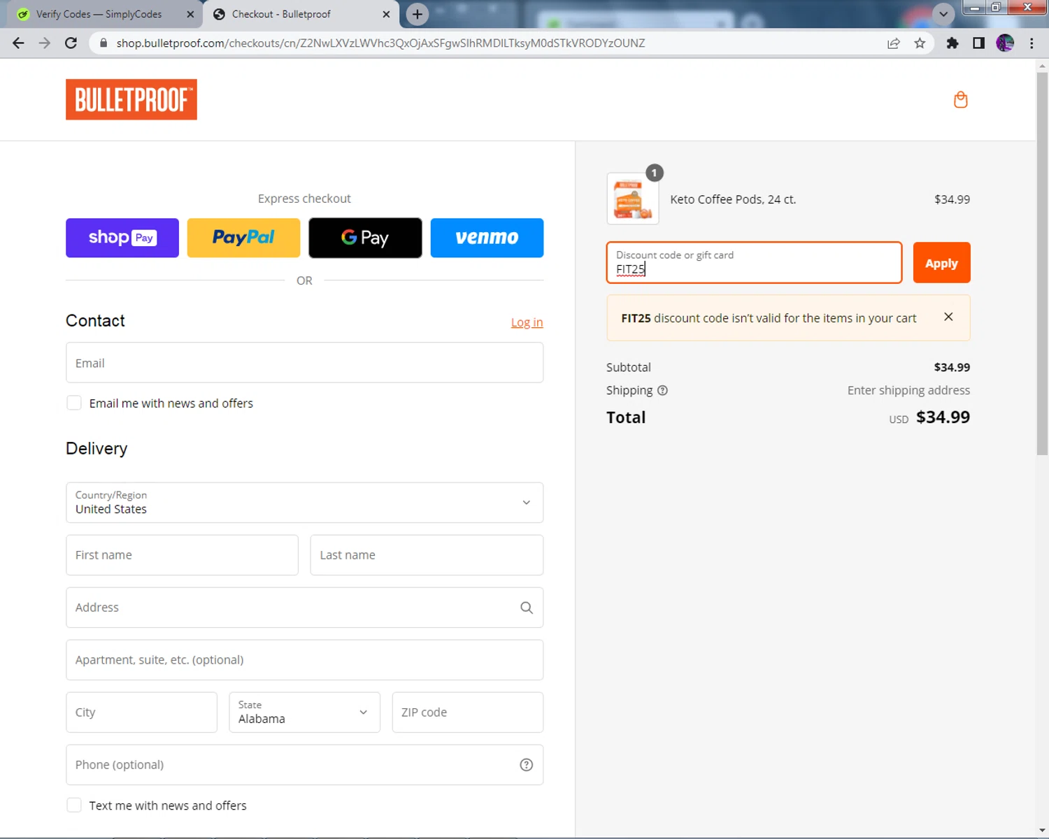 Bulletproof Promo Codes – 25% Off | May 2024