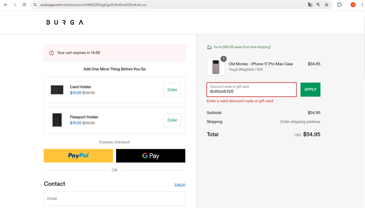 BURGA Discount Codes - 15% Off (1 Verified) Oct 2025