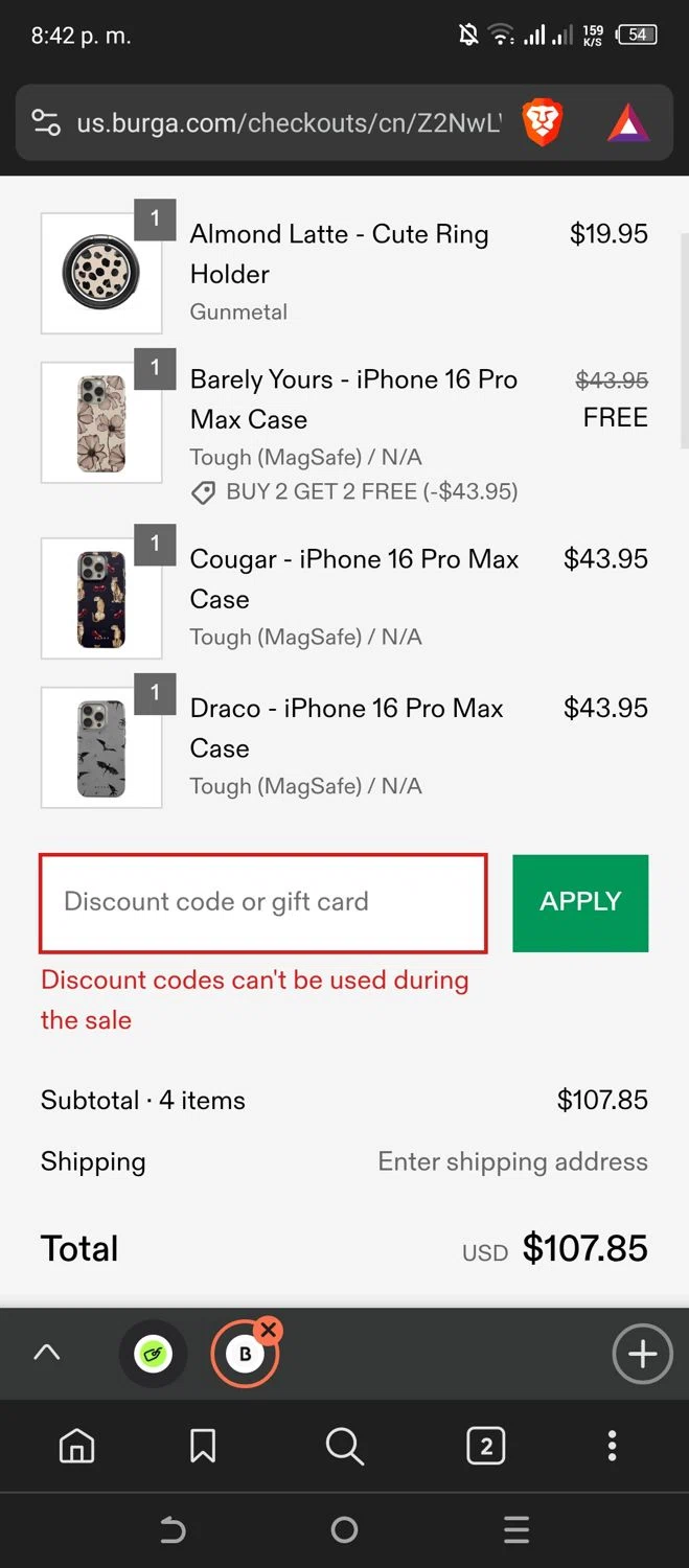 BURGA Discount Codes - 15% Off (3 Verified) Jul 2025