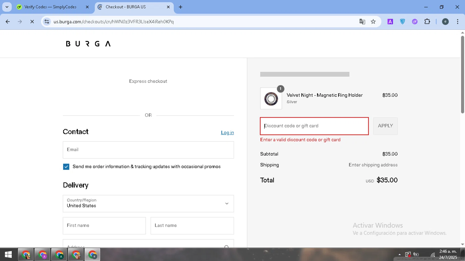 BURGA Discount Codes - 15% Off (3 Verified) Oct 2025