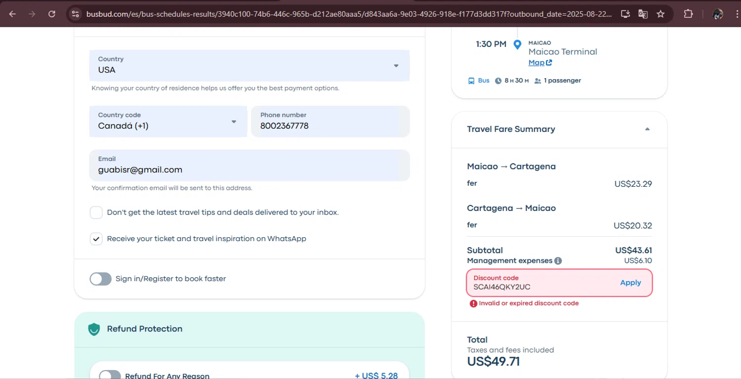 Busbud Promo Codes - 10% Off Coupons November 2025