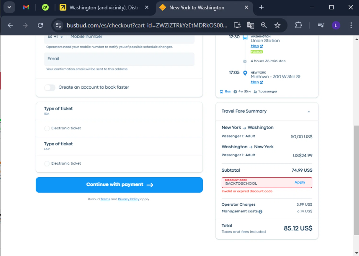 Busbud Promo Codes - 10% Off Coupons Nov 2025