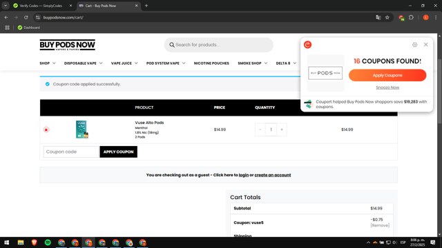 Buy Pods Now Coupon Codes (7 Verified) - 20% Off Mar 2025
