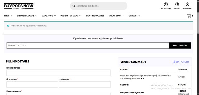 Buy Pods Now Promo Codes - 10% Off (Verified) May 2025