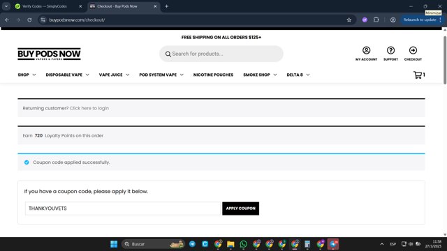 Buy Pods Now Coupon Codes (6 Verified) - 10% Off Apr 2025