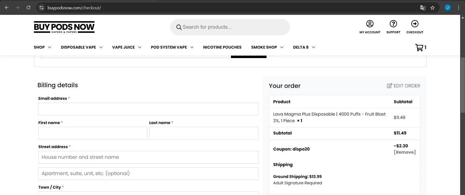 Buy Pods Now Coupons - 10% Off | October 2024