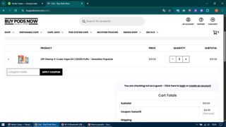 Buy Pods Now Promo Codes - 10% Off (Verified) Sep 2025