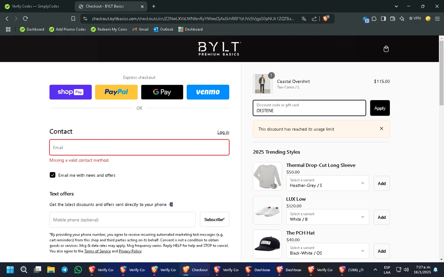 BYLT Basics Coupon Codes (17 Verified) - 25% Off Jan 2025
