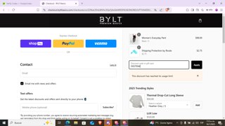BYLT Basics Coupon Codes - 20% Off | January 2025