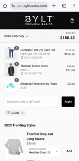 BYLT Basics Promo Codes - 45% Off (+20 Codes) Jun 2026