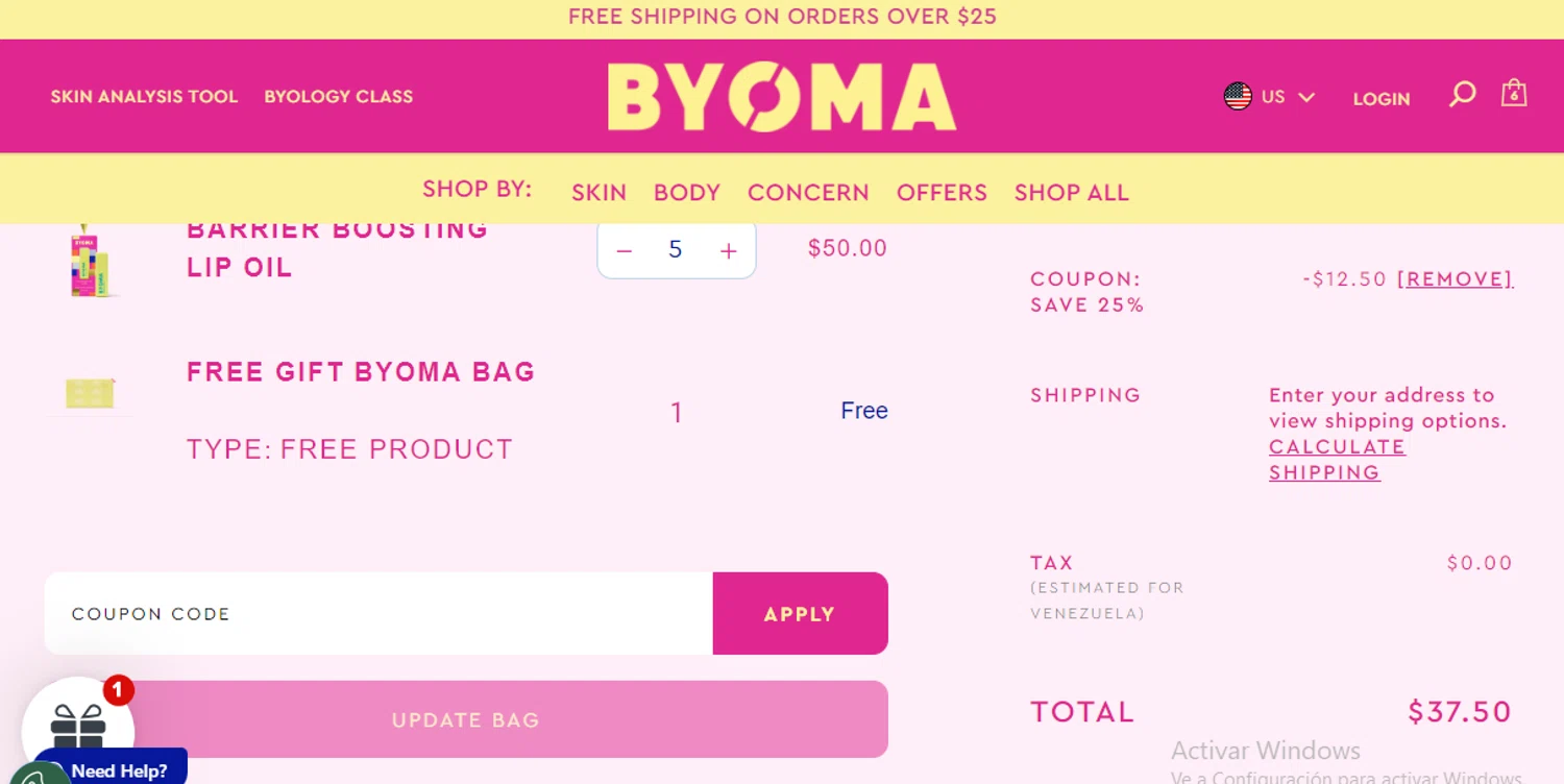 BYOMA Promo Codes - 25% Off | January 2025