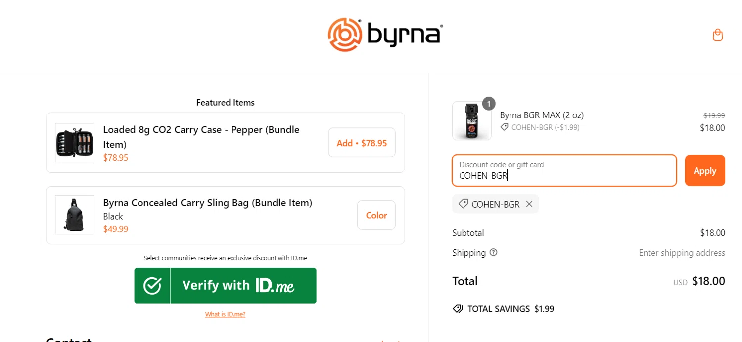 Byrna Discount Codes - 10% Off (13 Verified) Sep 2025