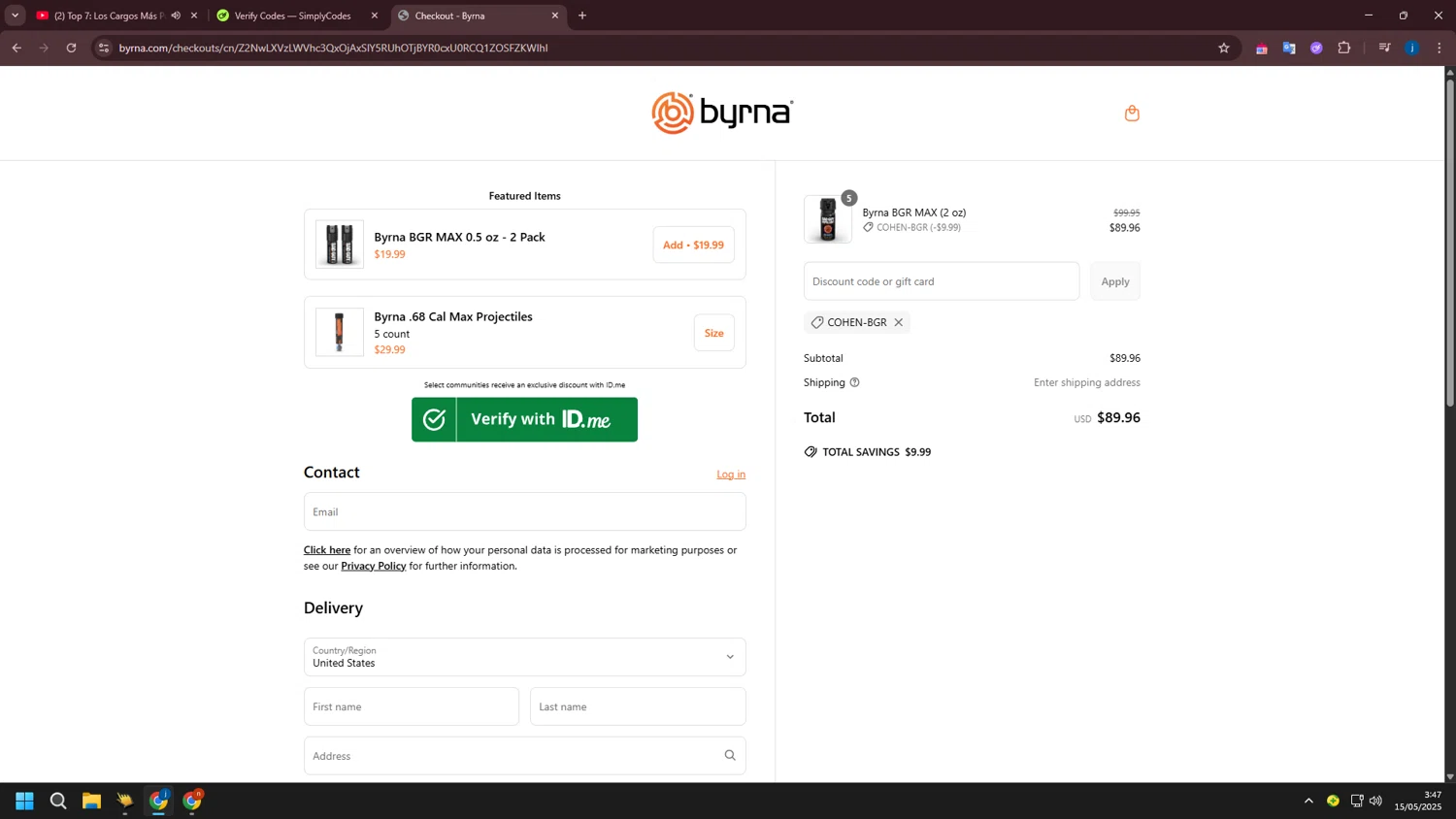 Byrna Discount Codes - 10% Off (13 Verified) Sep 2025
