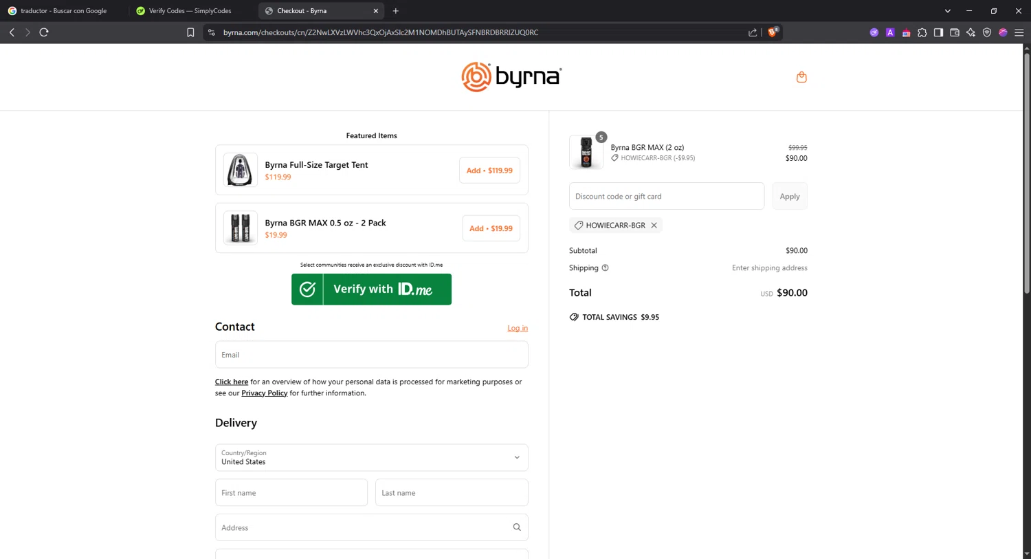 Byrna Discount Codes - 10% Off (13 Verified) Oct 2025