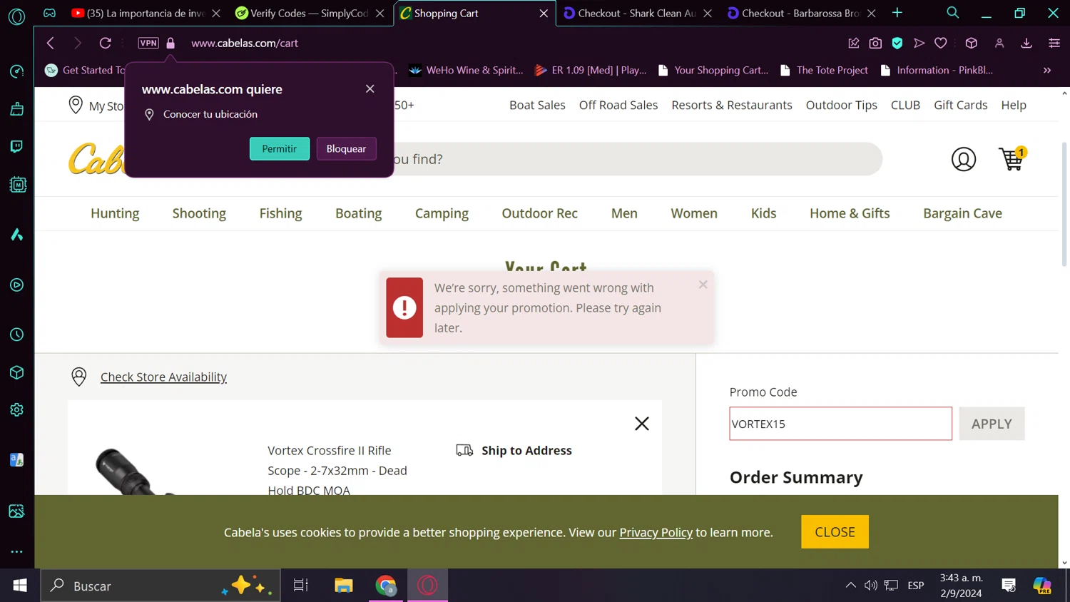 Cabelas Promo Codes - 15% Off | October 2024