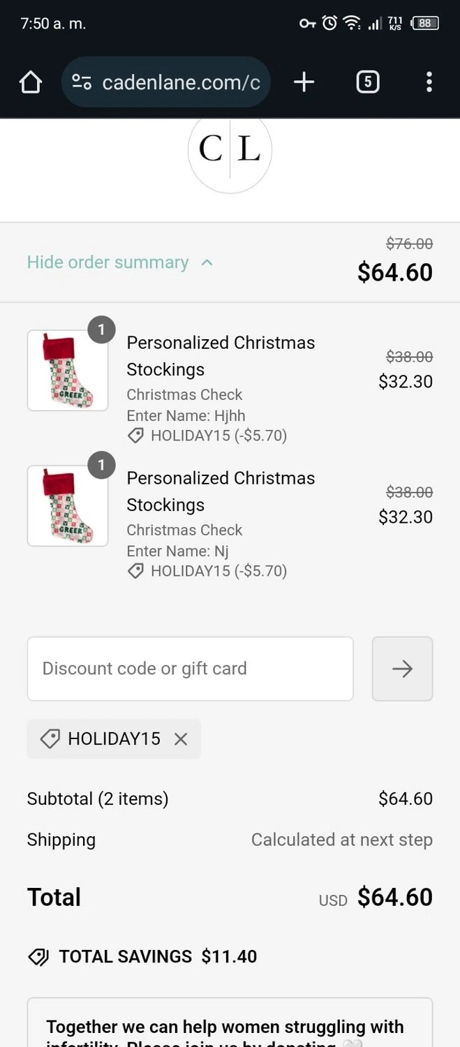 Caden Lane Coupons - 29% Off | September 2024