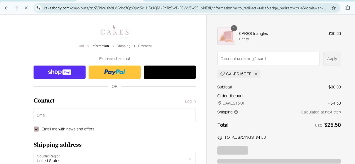 CAKES body Promo Codes (9 Verified) - 15% Off Jun 2025