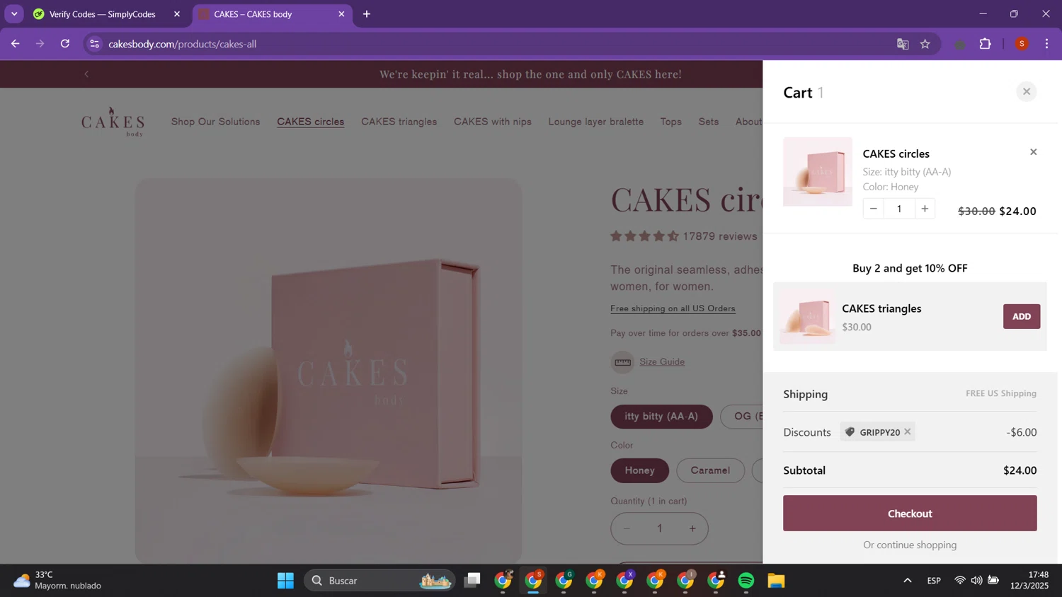 CAKES body Discount Codes (9 Verified) - 20% Off May 2025