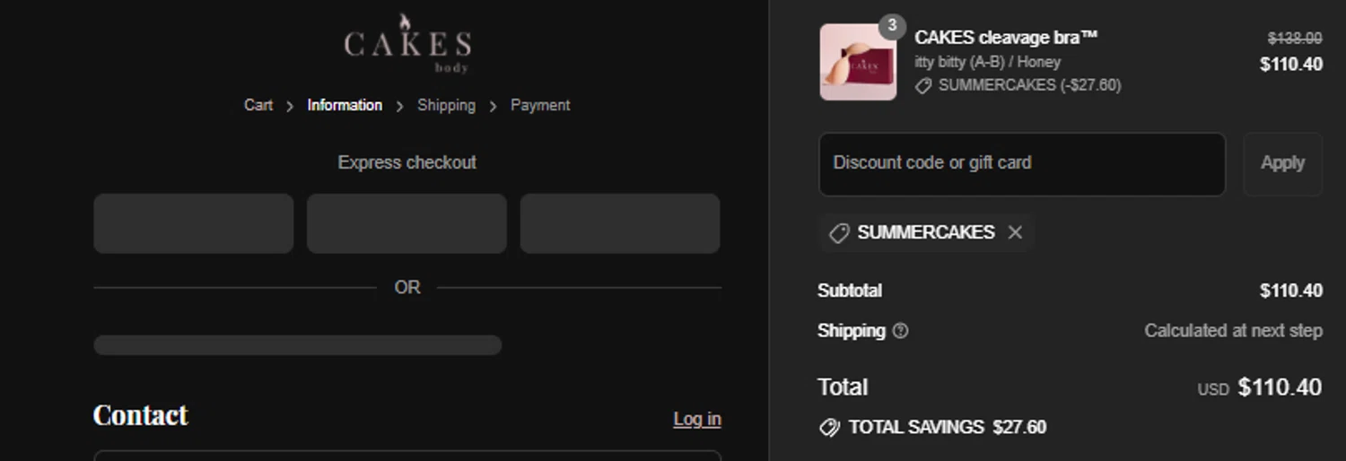 CAKES body Promo Codes (24 Verified) - 30% Off Jul 2025