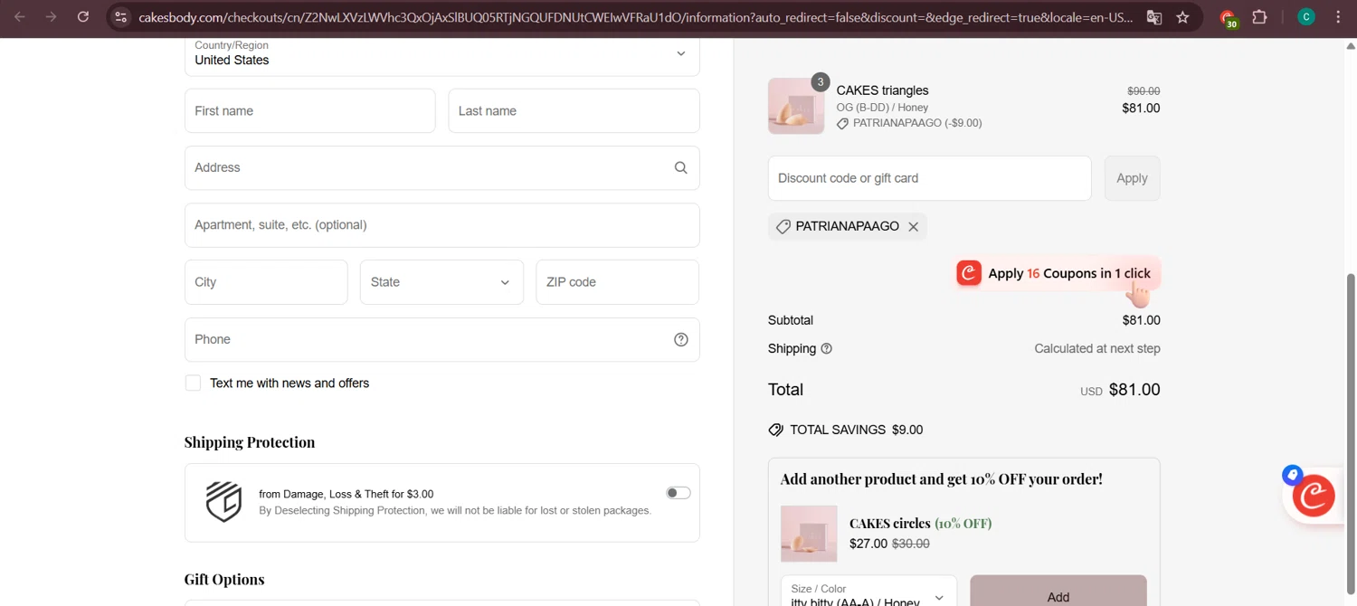 CAKES body Promo Codes (9 Verified) - 15% Off May 2025