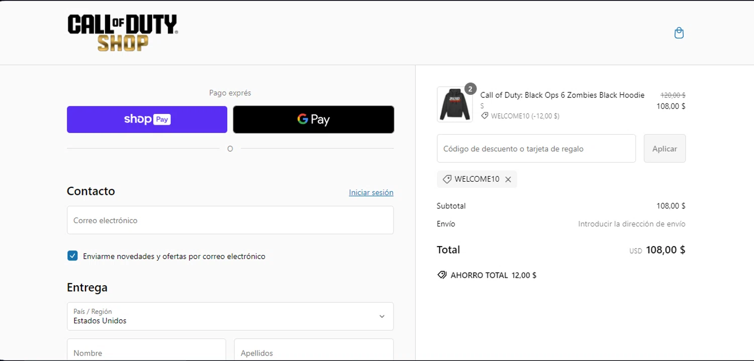 Call of Duty Discount Codes - 10% Off | November 2024