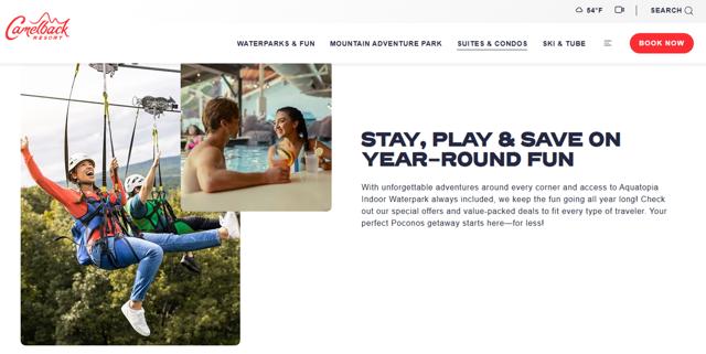 Camelback Resort Promo Codes - 15% Off Sep 2025